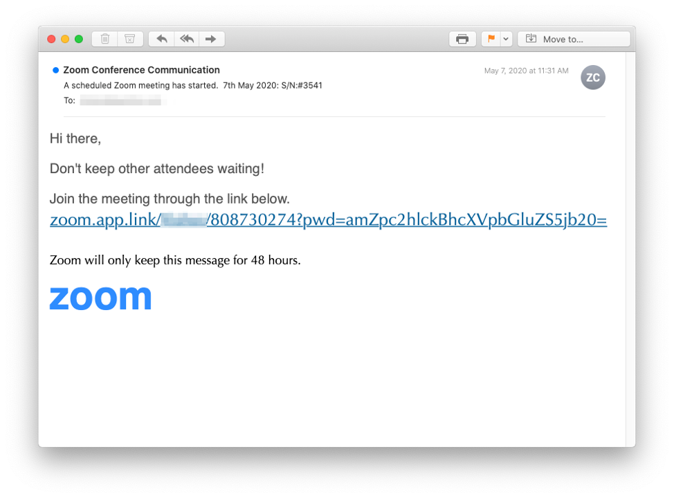 Zoom & Doom: How INKY Unraveled A Credential Harvesting Phishing Scam