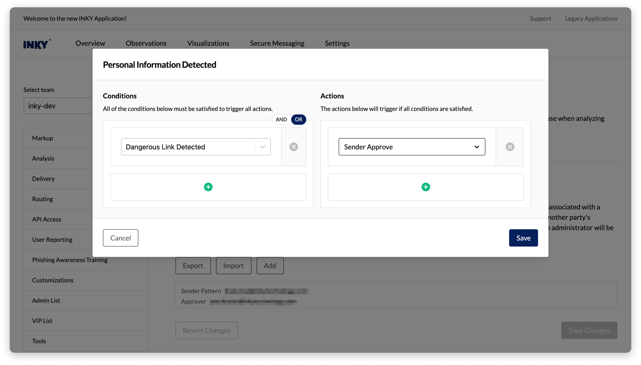 INKY | Technology | Outbound Mail Protection