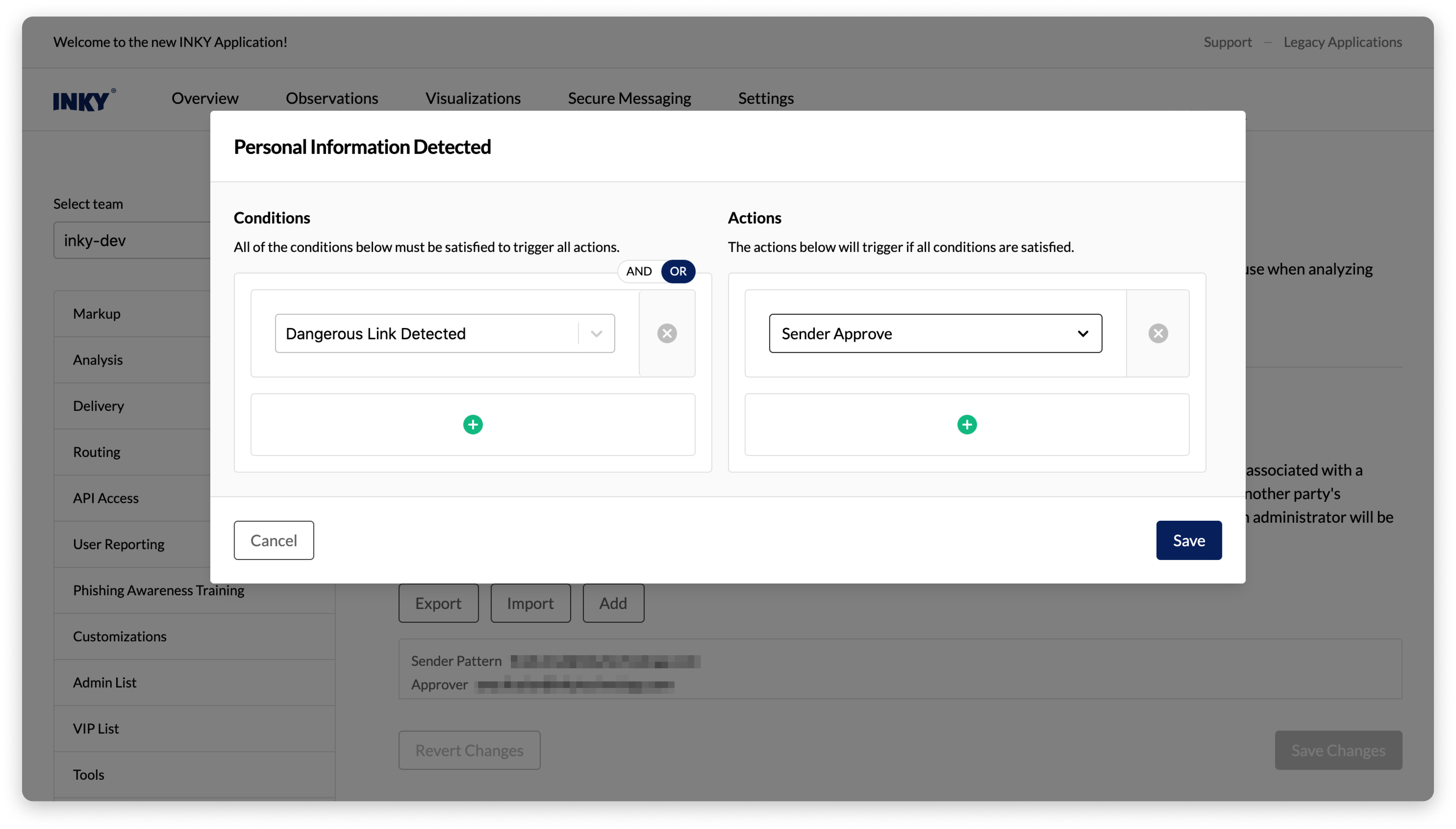 INKY | Technology | Outbound Mail Protection