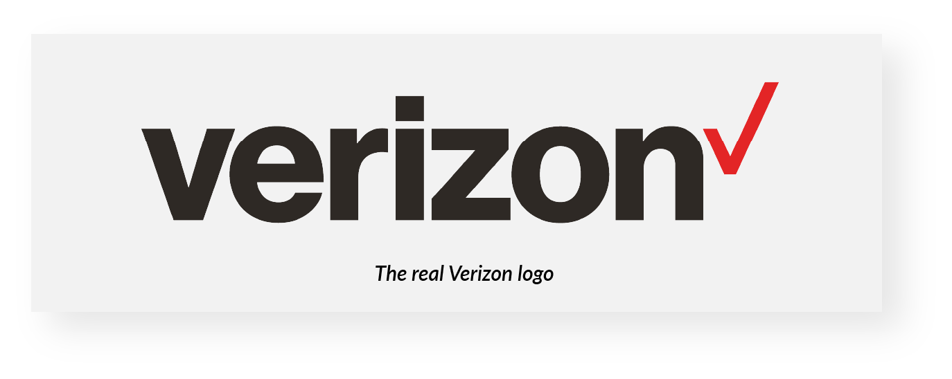 Fresh Phish: Phishers Get Clever, Use Math Symbols for Verizon Logo