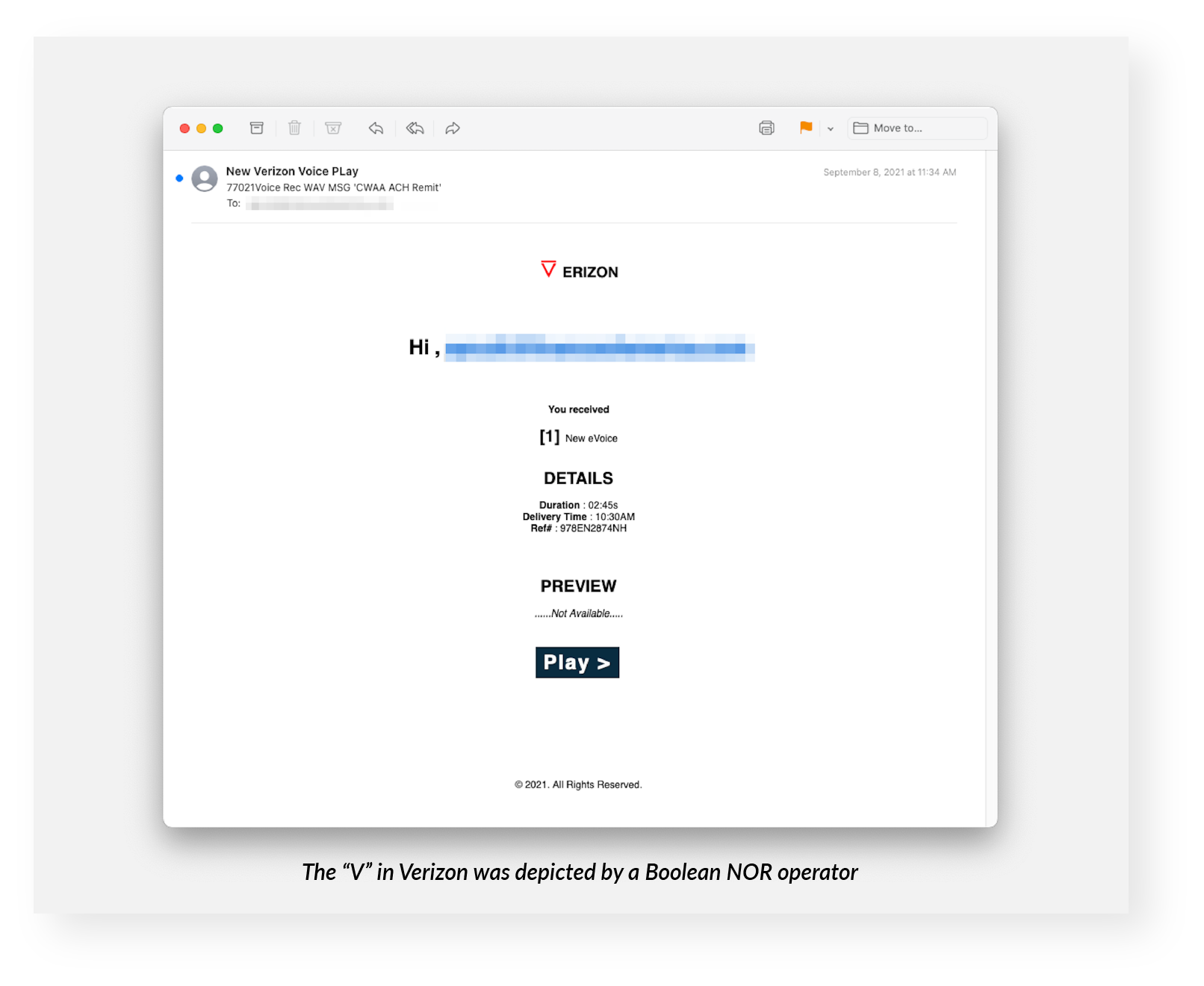 Fresh Phish: Phishers Get Clever, Use Math Symbols for Verizon Logo