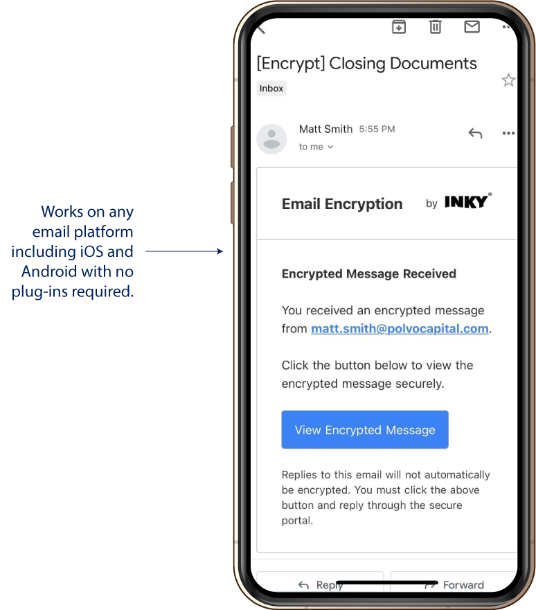 INKY | Technology | Email Encryption