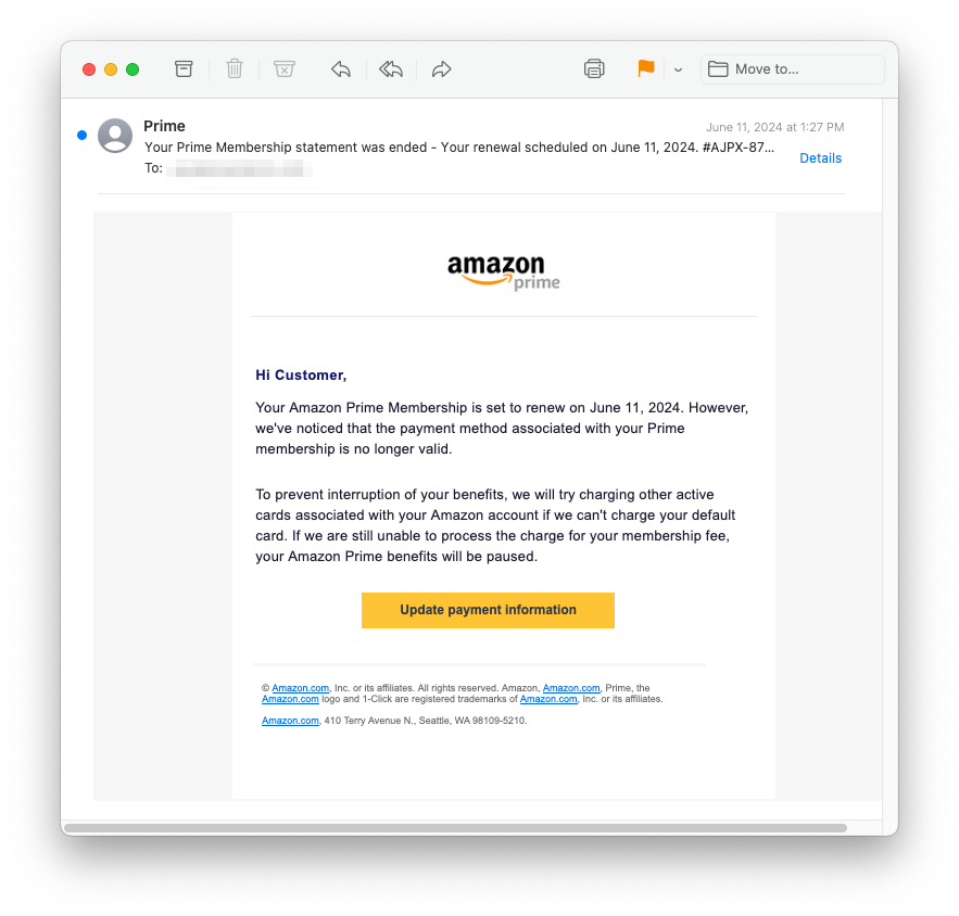 A Prime Time for Cybercrime: Staying Safe on Amazon Prime Day